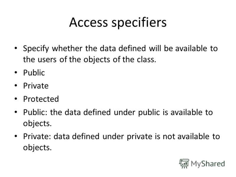 Презентация на тему Cs2203 Object Oriented Programming