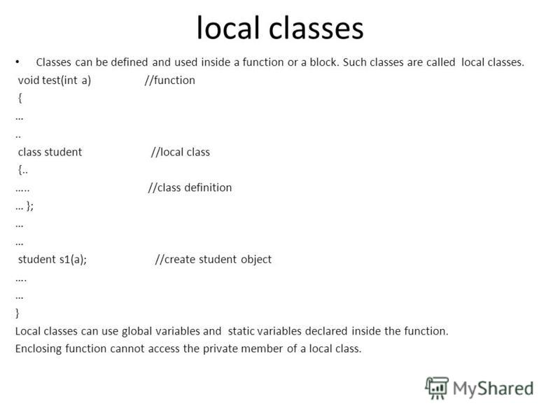 Презентация на тему Cs2203 Object Oriented Programming
