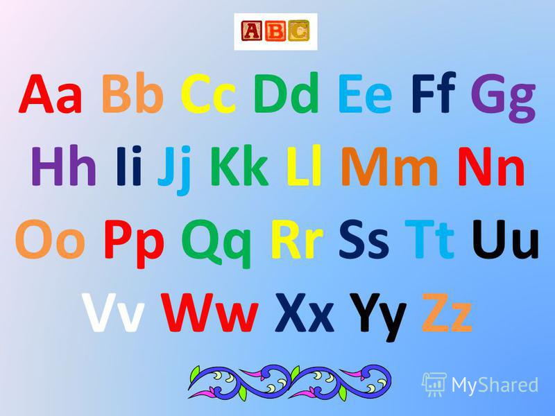 Презентация на тему Урок 37 Цвета Мы вежливы Алфавит Aa Bb Cc Dd
