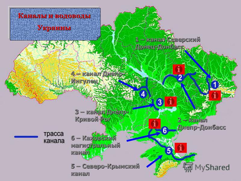Презентация на тему Каналы Украины Каналы и водоводы Каналы и