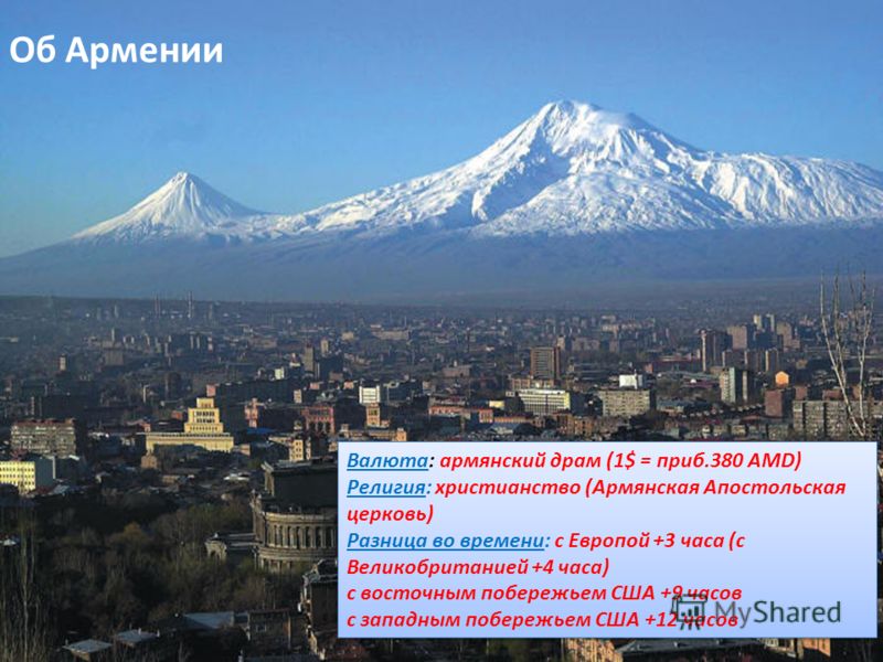 Презентация на тему АРМЕНИЯ Отдых в Армении Туры в Армению Гостиницы