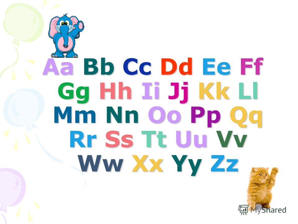 Презентация на тему Aa Bb Cc Dd Ee Ff Gg Hh Ii Jj Kk Ll Mm Nn Oo Pp