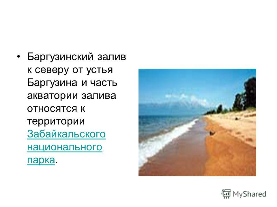 Презентация на тему Бургузинский залив Самый большой залив Байкала